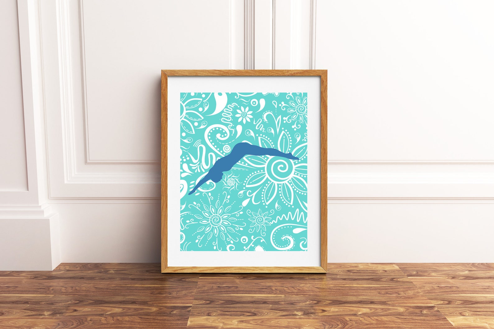 Swimmer Wall Art Swim Team Swimmer Gift Swimming Gift for - Etsy