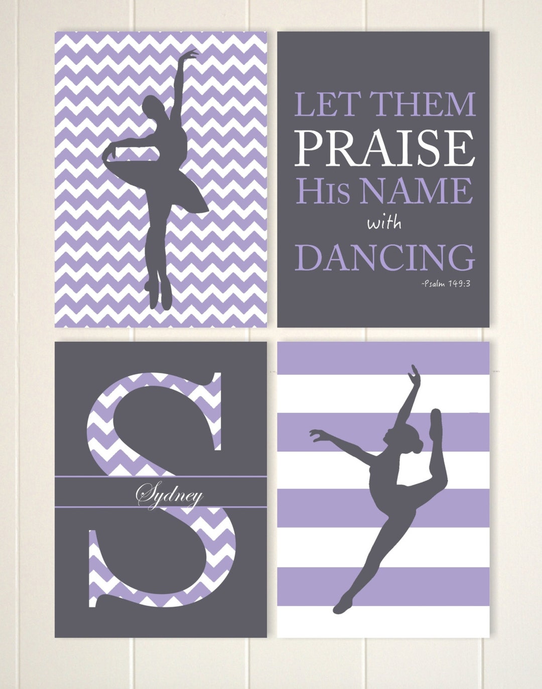 Ballerina Dancer Wall Art, Ballet Wall Art, Dance Girls Room Decor ...