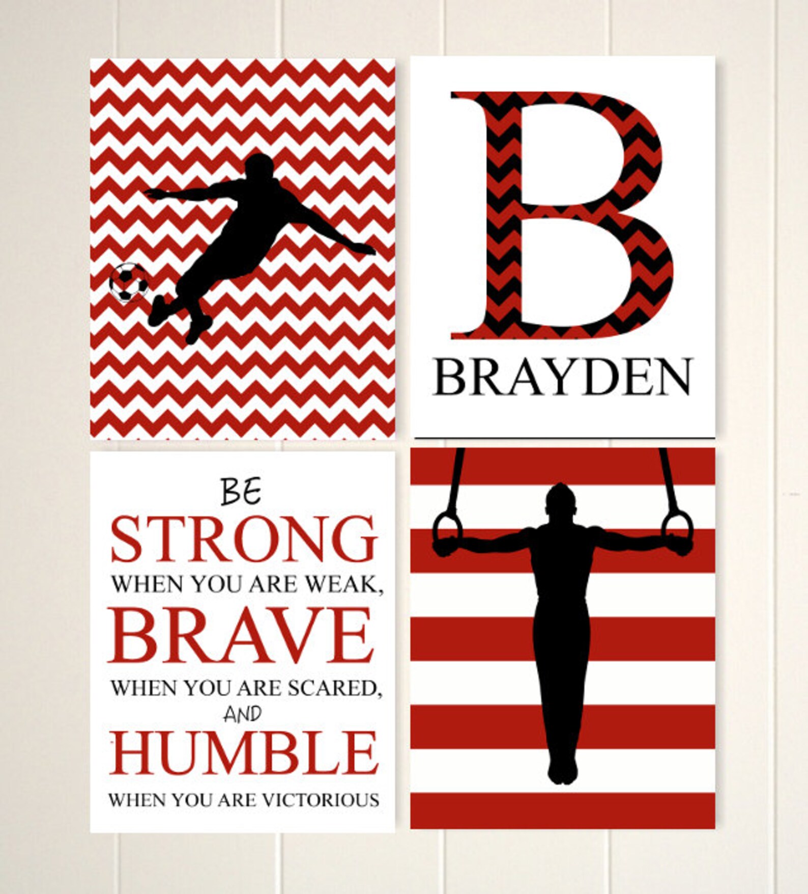 Inspirational Kids Art Boys Wall Art Boys Room Decor Male - Etsy