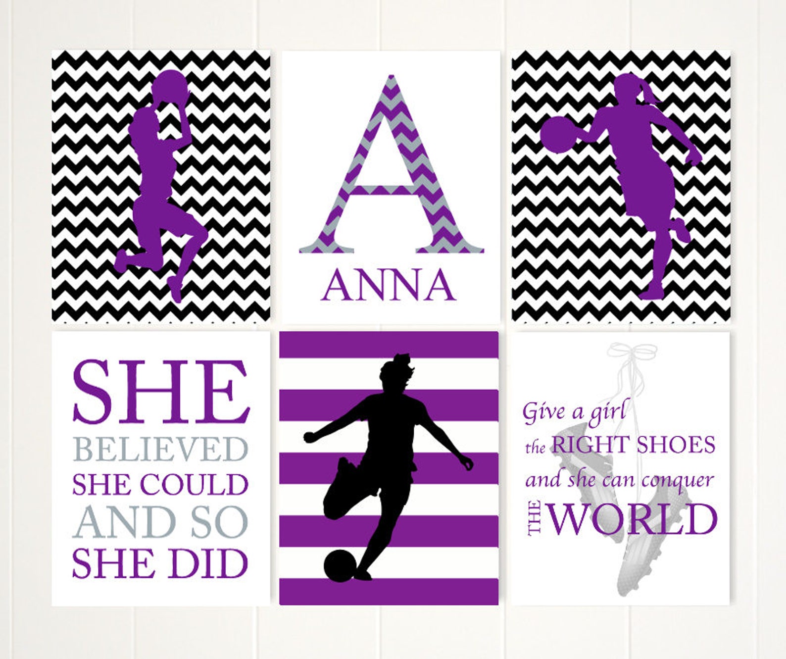 Girls Inspirational Wall Art Teen Girl Gift Idea Girls Art | Etsy