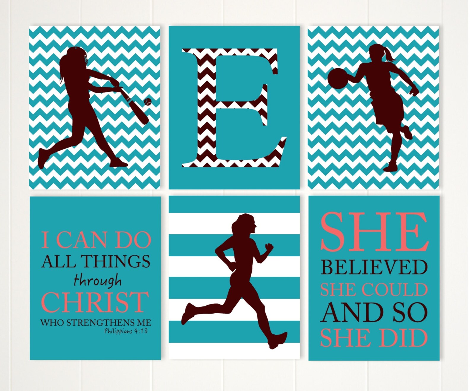 Motivational Art Teen Girl Wall Art Gift for Girl | Etsy