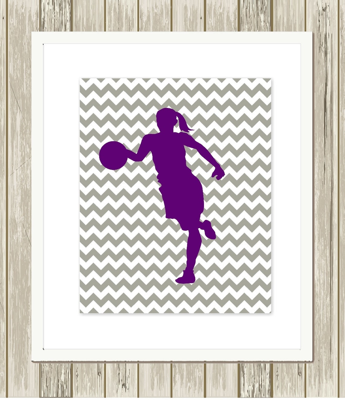 Girls Wall Art Basketball Wall Art Girls Room Decor - Etsy