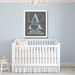 Nursery Monogram Art, Baby Boy Nursery, Nursery Letters, Blue Grey ...