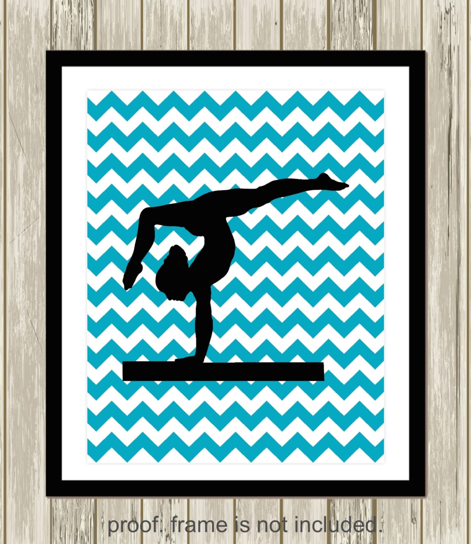 Gymnast Wall Art Gymnastics Inspirational Girls Art Acrobat - Etsy