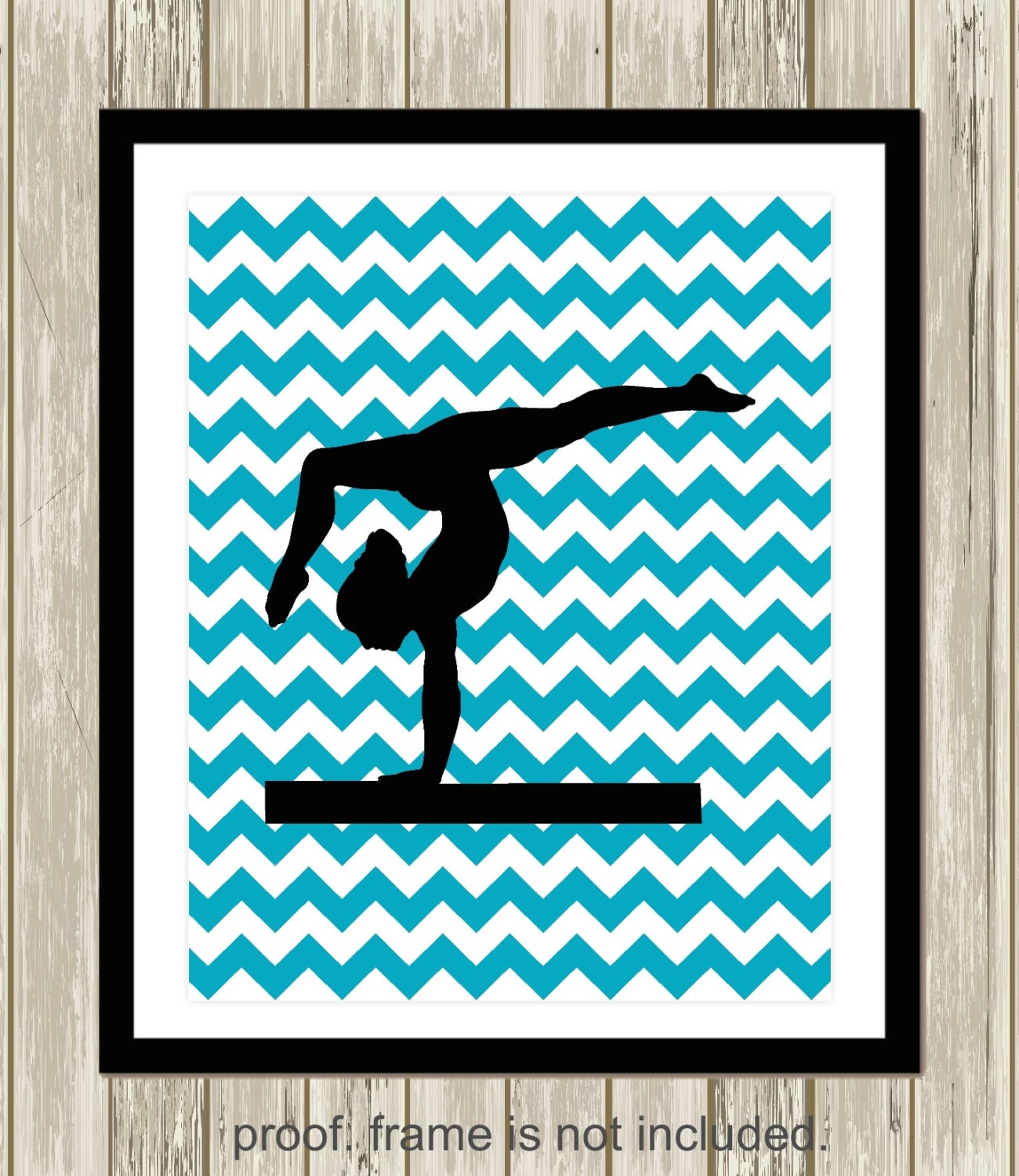 Gymnast Wall Art Gymnastics Inspirational Girls Art Acrobat - Etsy