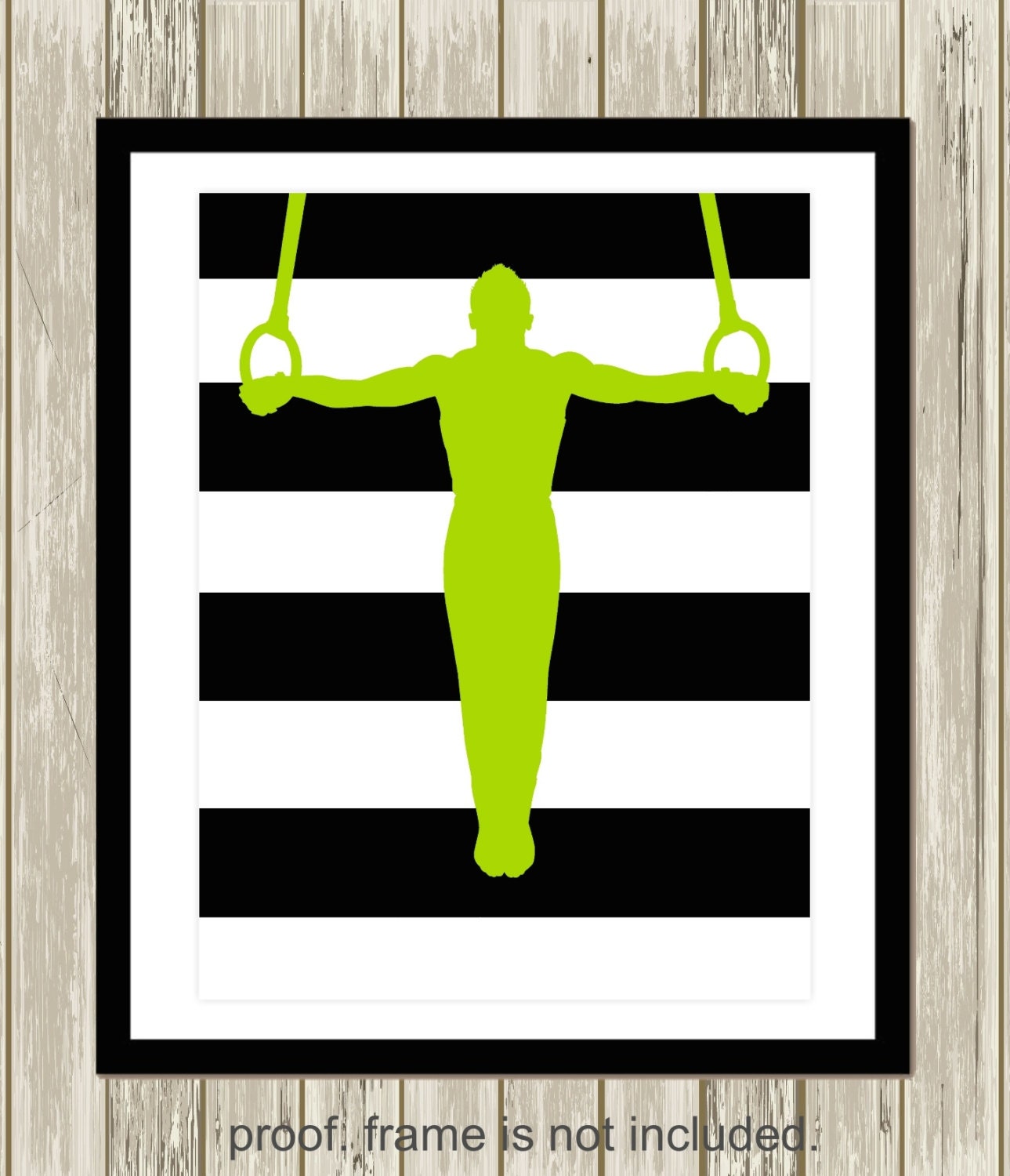 Boys Gymnastics Wall Art Tumbling Gymnast Boys Wall Art | Etsy