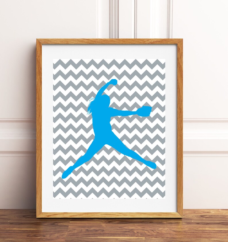 Female Volleyball Poster Teen Girl Gift Basketball Poster - Etsy