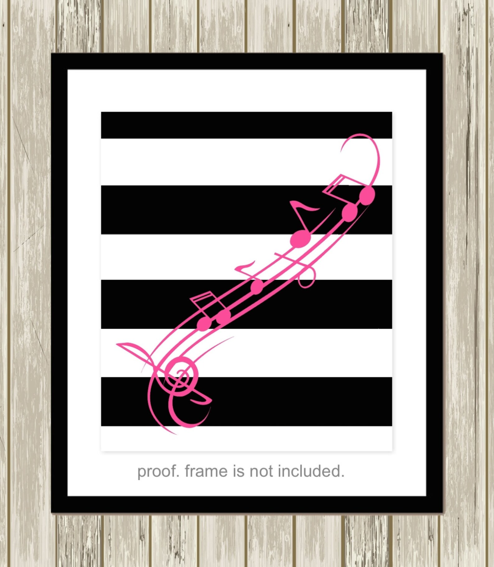 Musical Notes Girls Art Runner Girls Art Softball Wall Art | Etsy