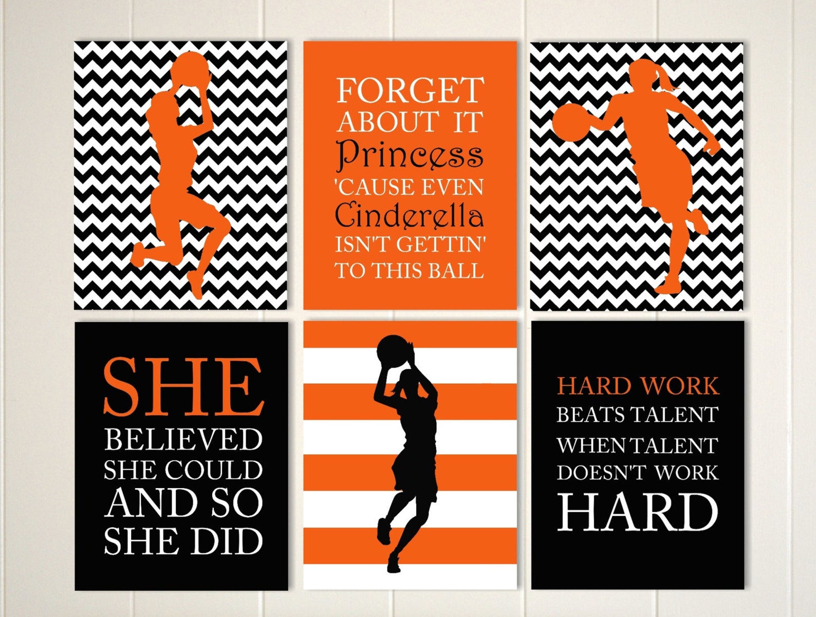 Keep Calm and Shot Hoops Basketball Girl Inspirational Quote | Etsy