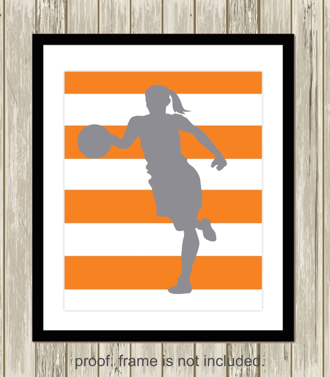 Basketball Girls Wall Art Softball Girl Wall Art Girls Room | Etsy