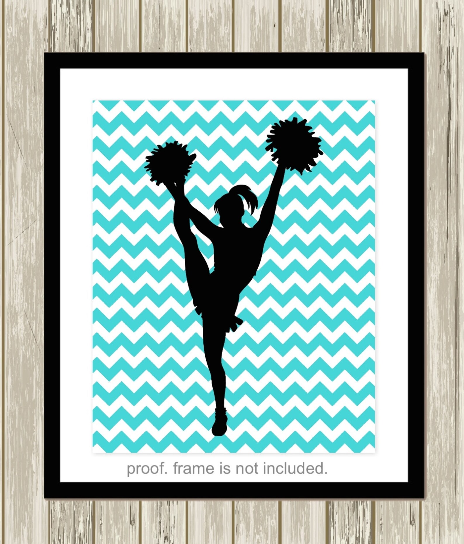 Cheerleader Wall Art Cheerleader Room Decor Girls Wall Art | Etsy