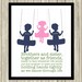 Sister and Brother Art, Inspirational Art for Siblings, Siblings Shared ...