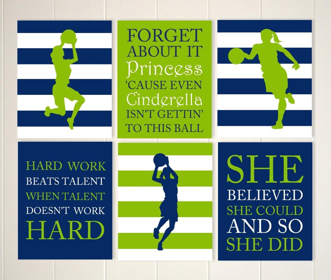 Basketball Girl, Basketball Wall Art, Basketball Player, Inspirational ...
