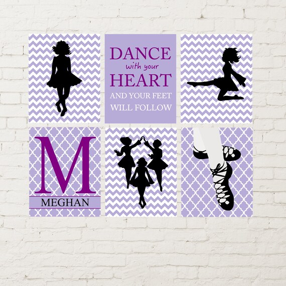 Irish art prints Irish dance art Irish dancer girls dance | Etsy