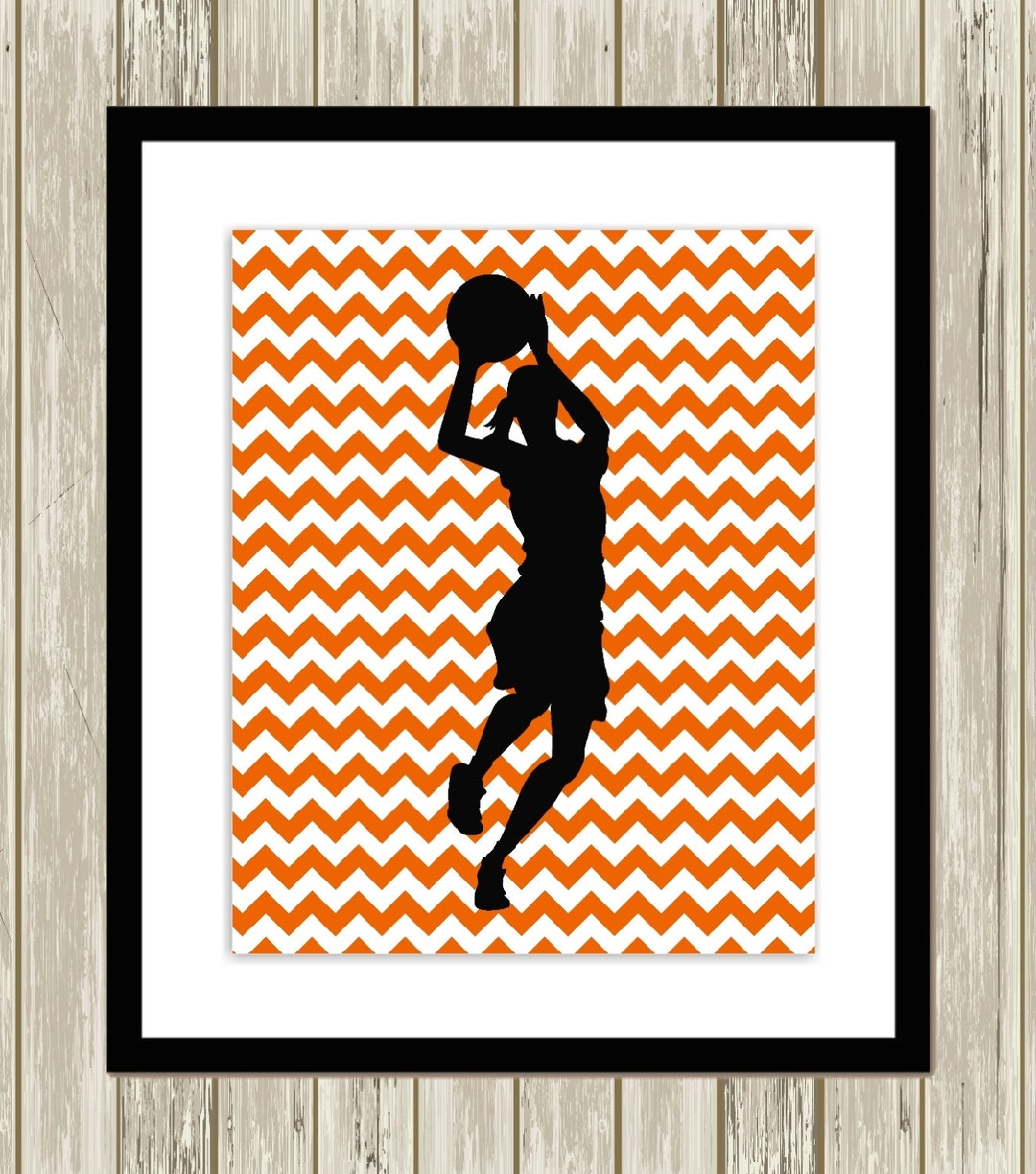 Basketball Wall Art, Girls Room Decor, Girls Basketball Player, Girls ...