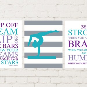 Gymnastics Wall Art, Gymnast Room Decor, Teen Girl Wall Art, Teen Room ...