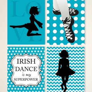 Irish Dance, Irish Dancer Wall Art, Irish Theme Nursery Art, Irish ...