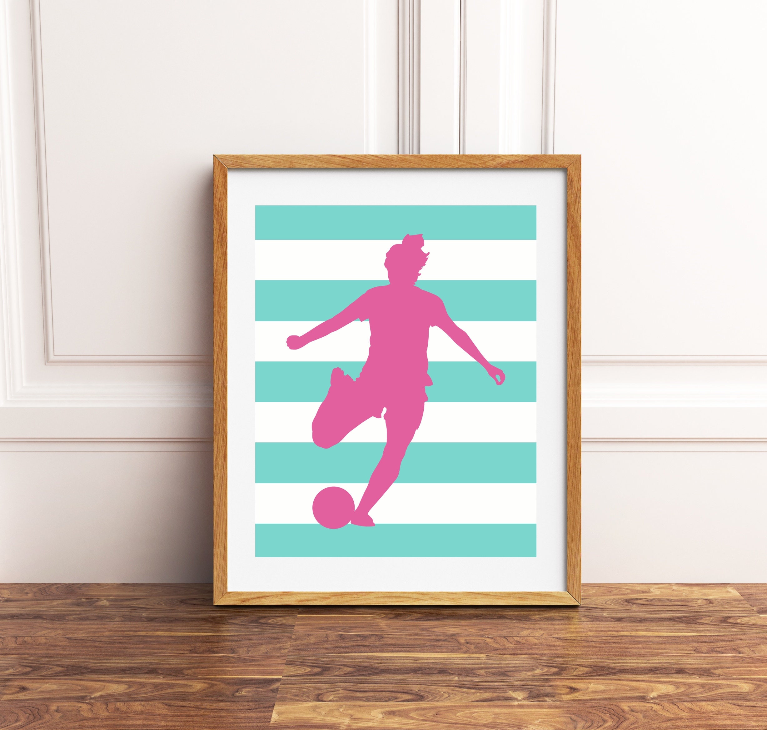Instant download soccer room decor printable art soccer | Etsy