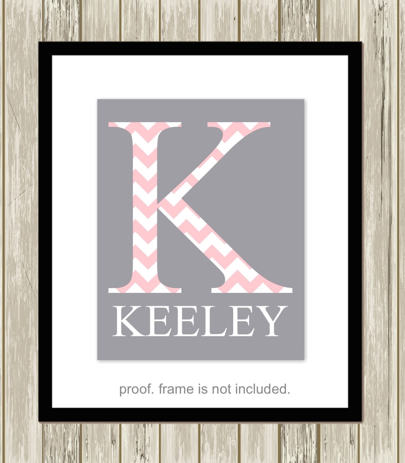 Baby girl nursery art nursery monogram art personalized baby | Etsy