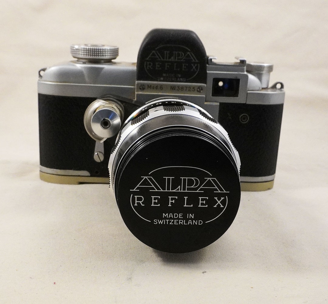 Rare Alpa Reflex SLR Model 6 W/ Scheider Alpa Tele-xenar 135mm 1:3.5 ...