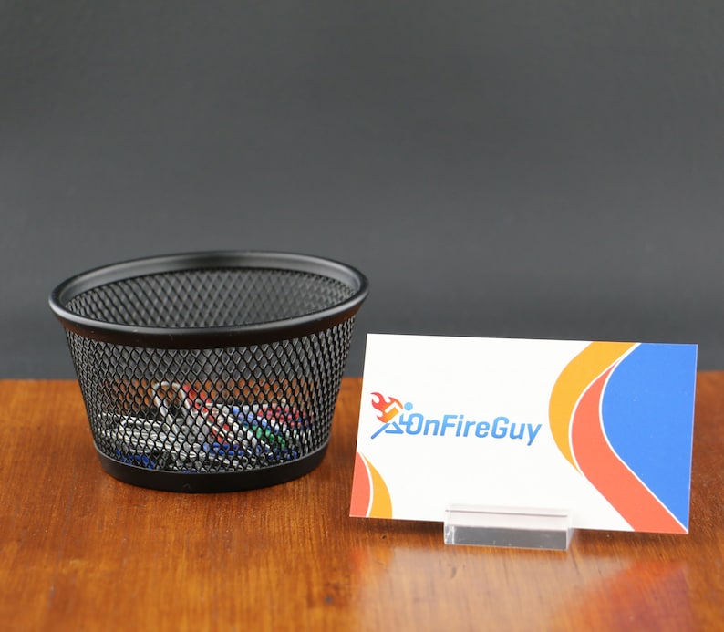 Onfireguy 1-1/4 Slotted Name Card Sign Display Stands | Etsy