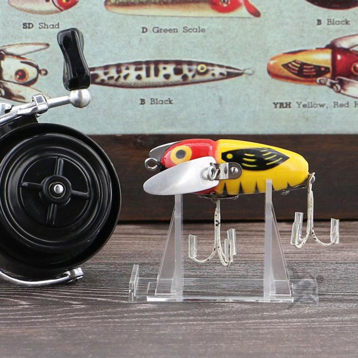 Fishing Lure Display Stand Easels, 10 Pack - Etsy