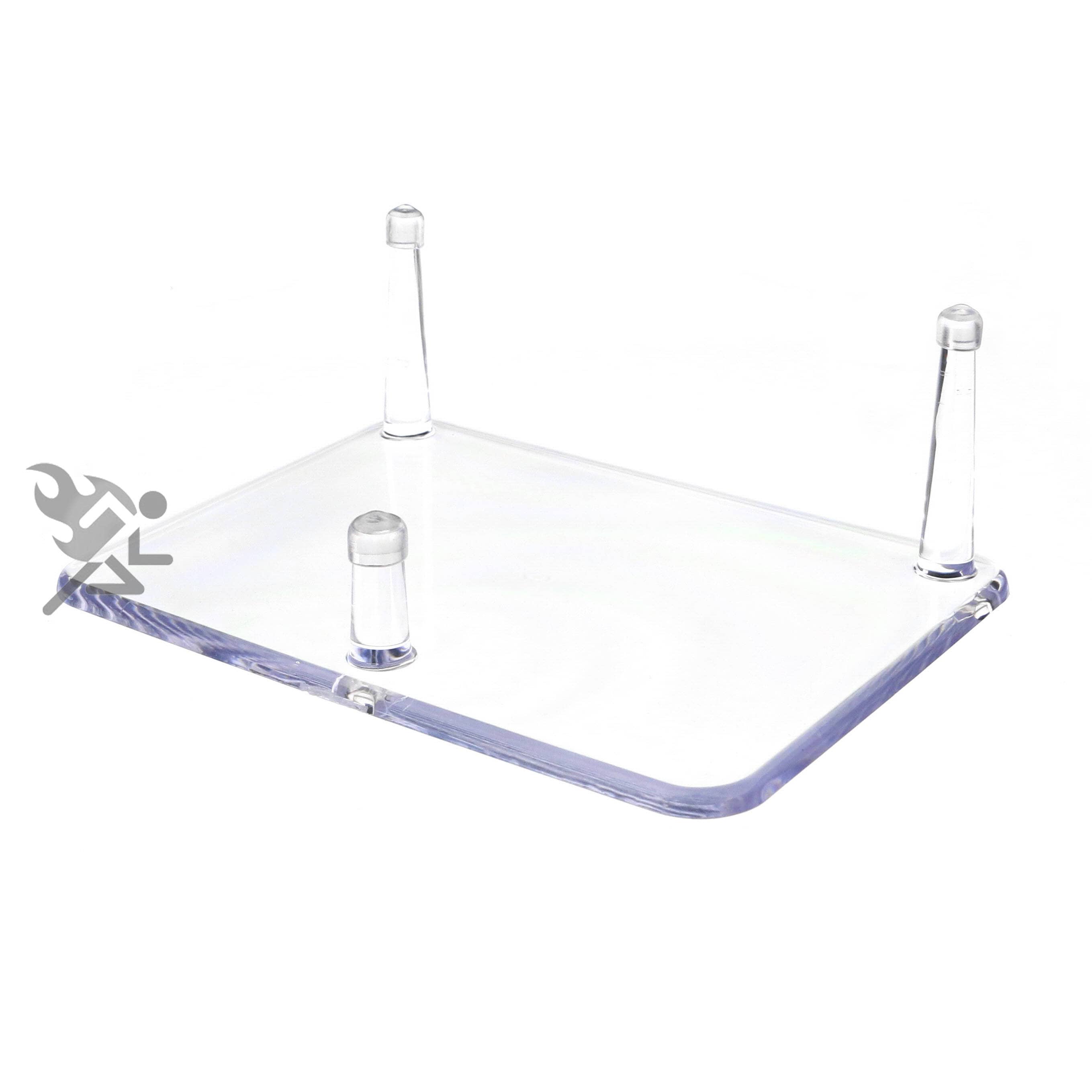 Mineral Geode Fossil Display Stands 6.25 Acrylic Three Peg | Etsy