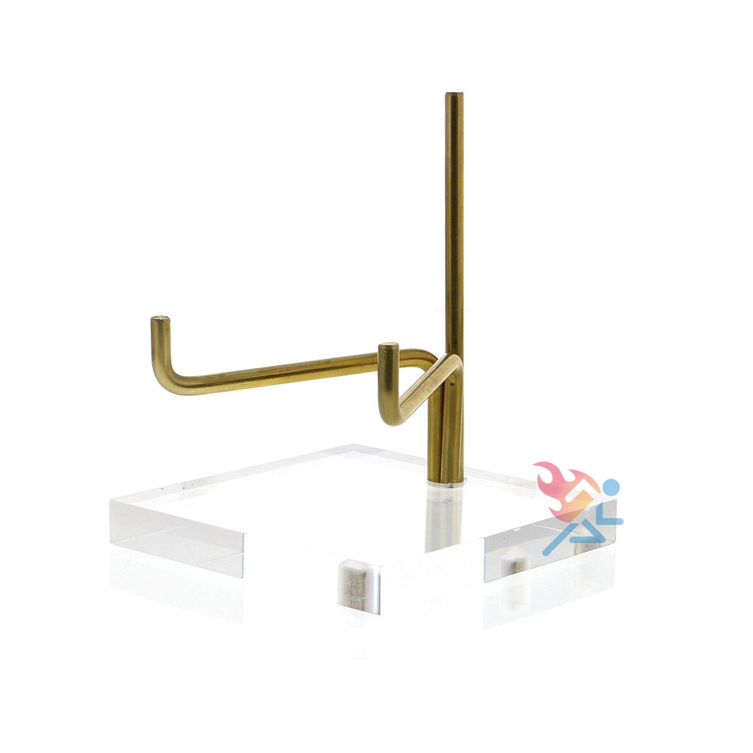 Mineral Geode Fossil Display Stand, Adjustable Metal Arm 4-1/4" High - Etsy