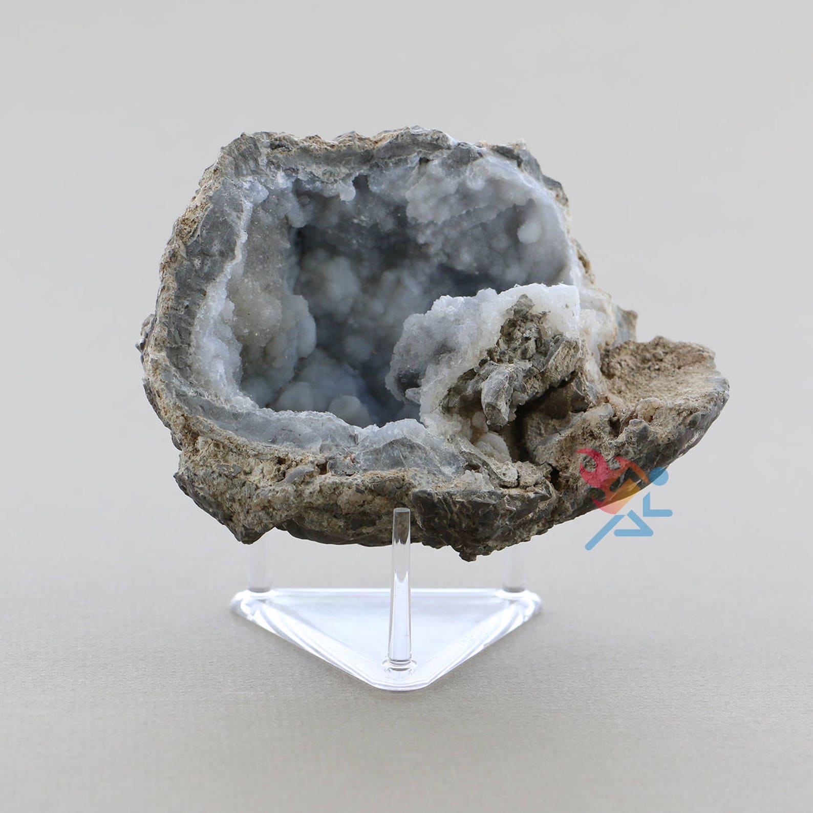 Mineral Geode Fossil Display Stands 2.5 Acrylic Triangle - Etsy