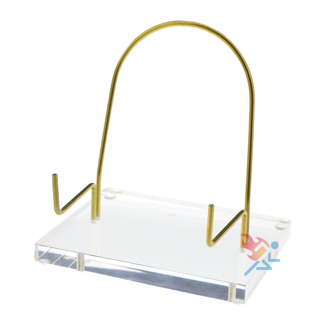 Mineral Geode Fossil Display Stand Round Back Metal Easel - Etsy