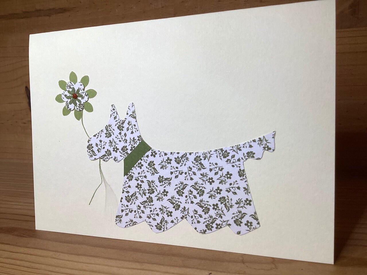 Thank You Card Sid the Scottie Dog - Etsy