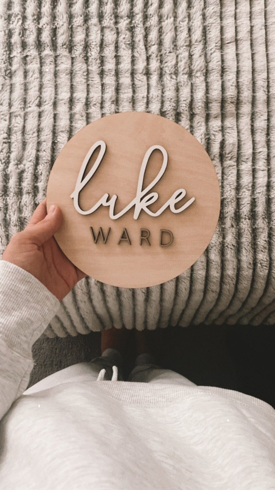 Birth Announcement Sign Birth Announcement Sign for Hospital Baby Name ...