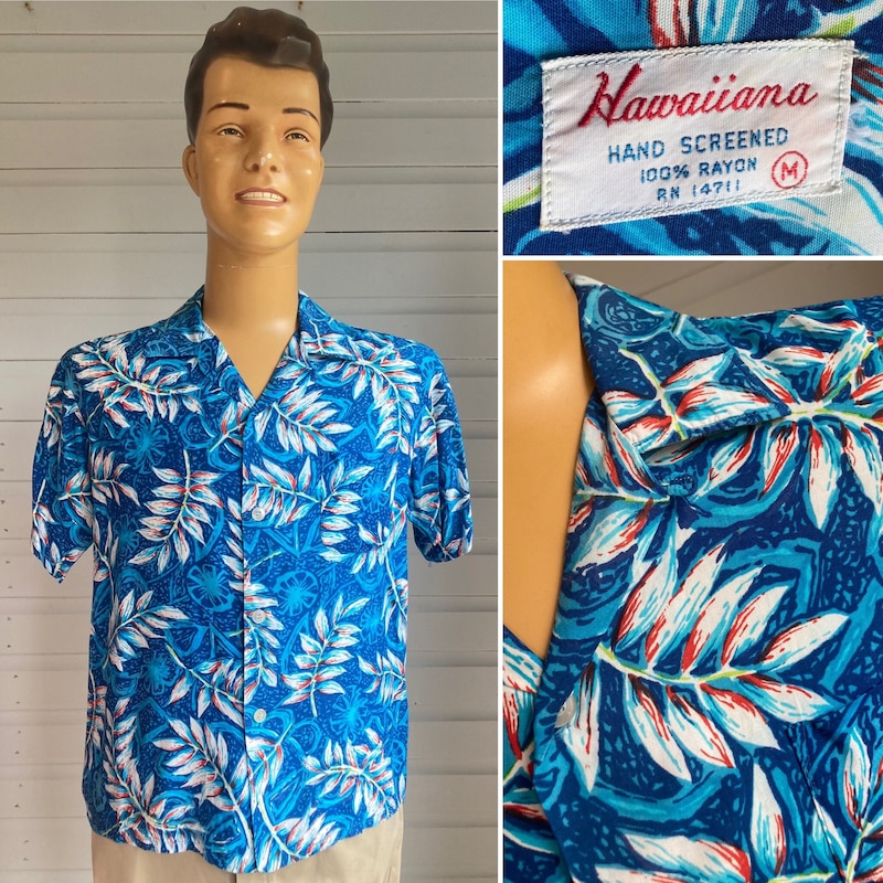 Rayon 1960s Aloha Shirts - Etsy UK