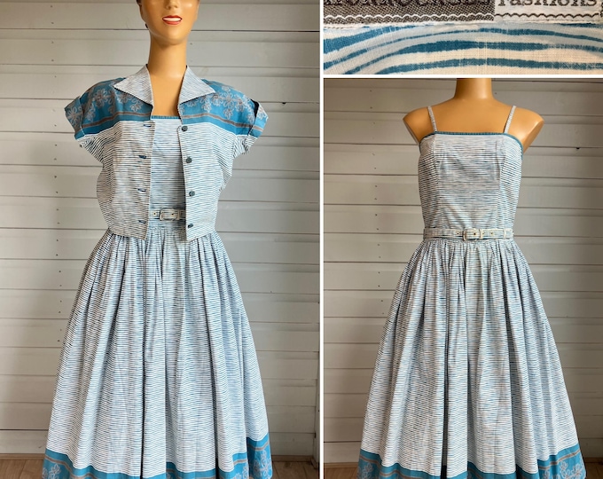 50's Horrockses Dress. Dreaming. - Etsy UK