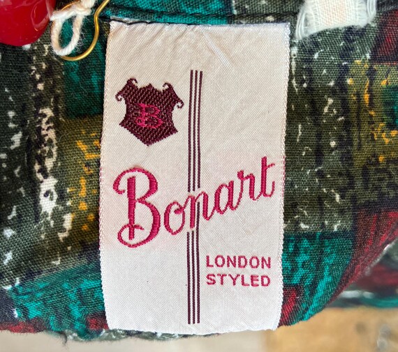ORIGINAL 1950's 1960's BONART BRITISH Beach Shirt - Gem