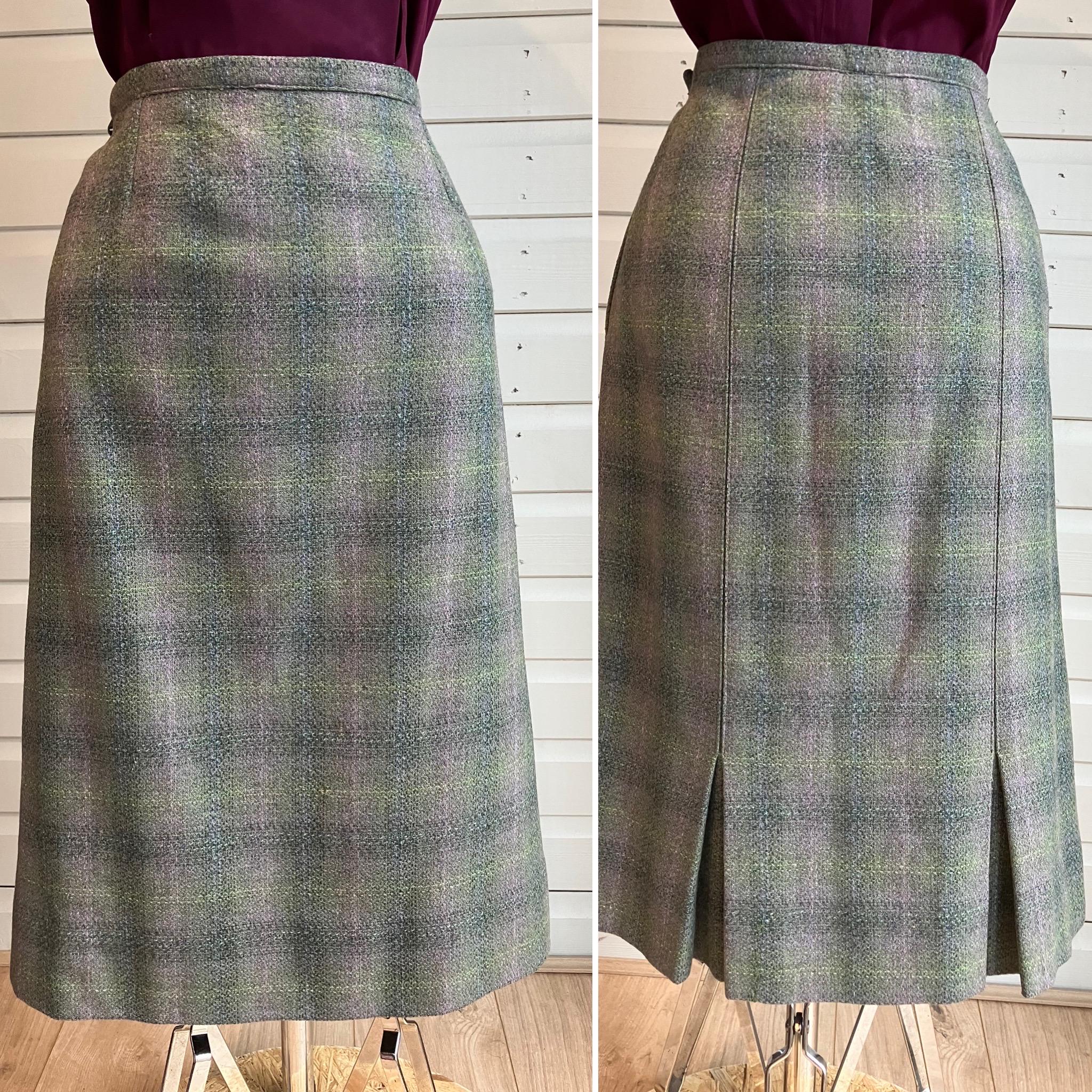 ORIGINAL 1950s HEATHER PLAID Suit by Pettigrews - Etsy UK