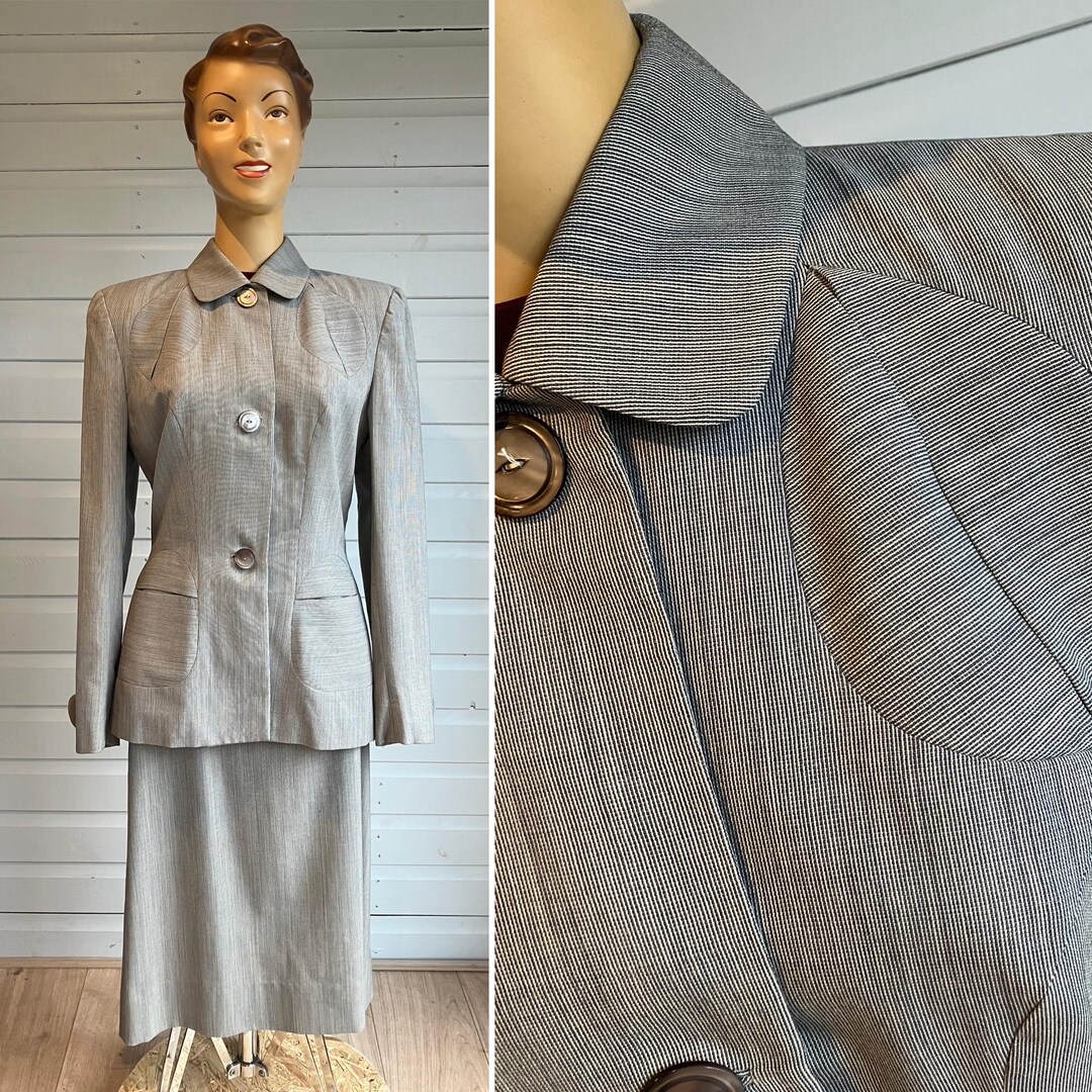 ORIGINAL 1940s EISENBERG Forstmann Suit - Etsy