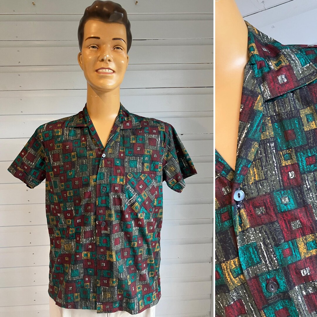 ORIGINAL 1950's 1960's BONART BRITISH Beach Shirt - Etsy