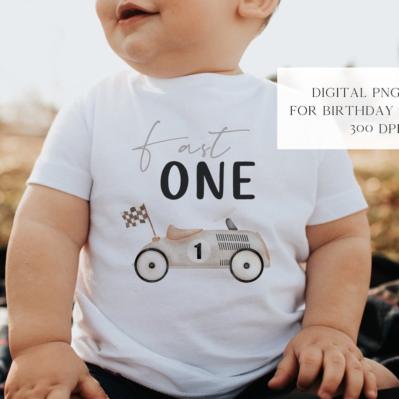 Fast One Birthday Png - Etsy