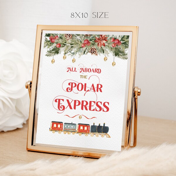 Polar Express Sign - Etsy