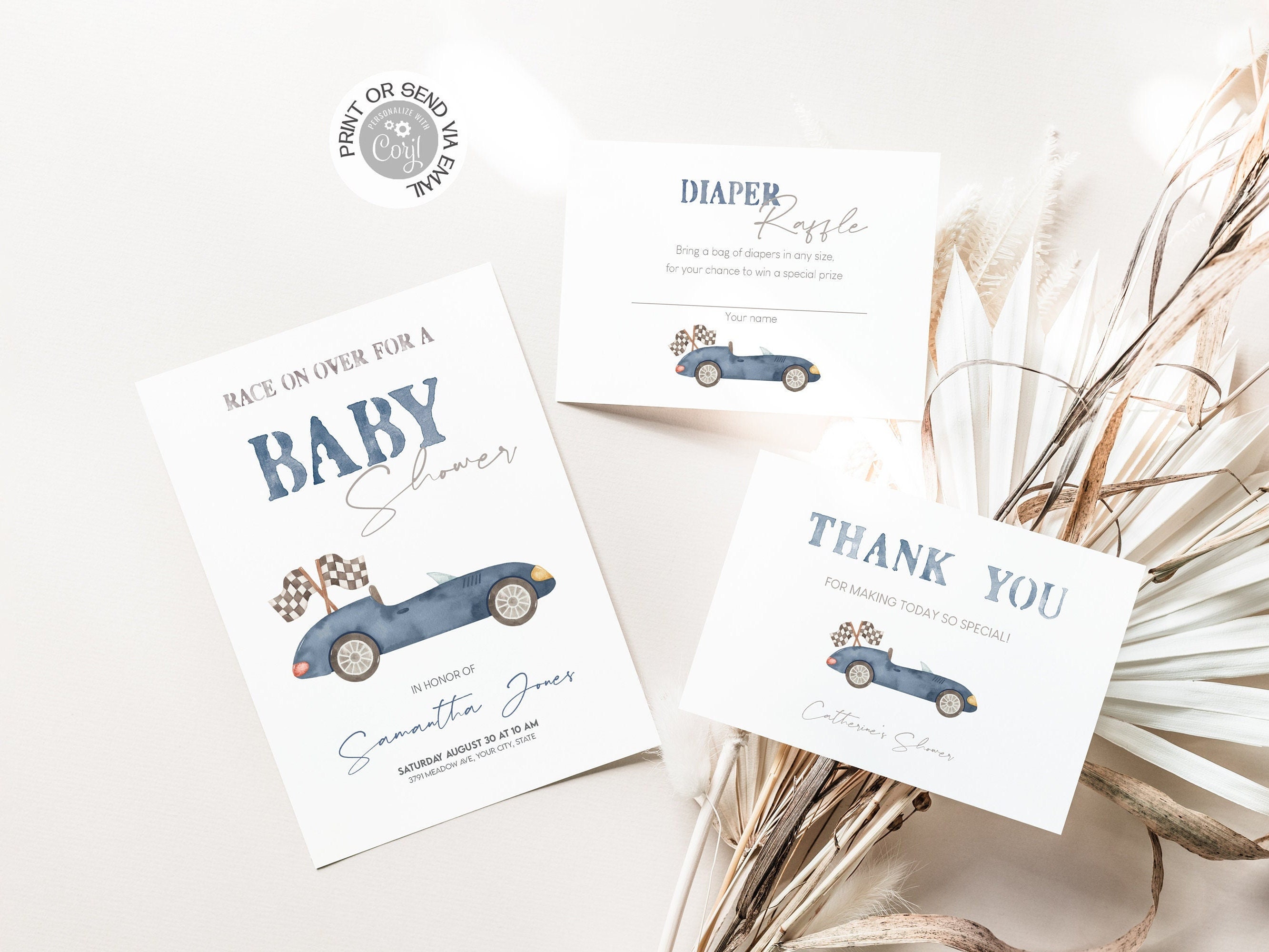 Race Car Youth Diapers