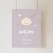 Charming Little Dumpling Welcome Sign, Pink Color Palette Bao Bun ...