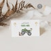 Green ATV Bike 3.5x2 Buffet Tent Card Editable 4 - Etsy