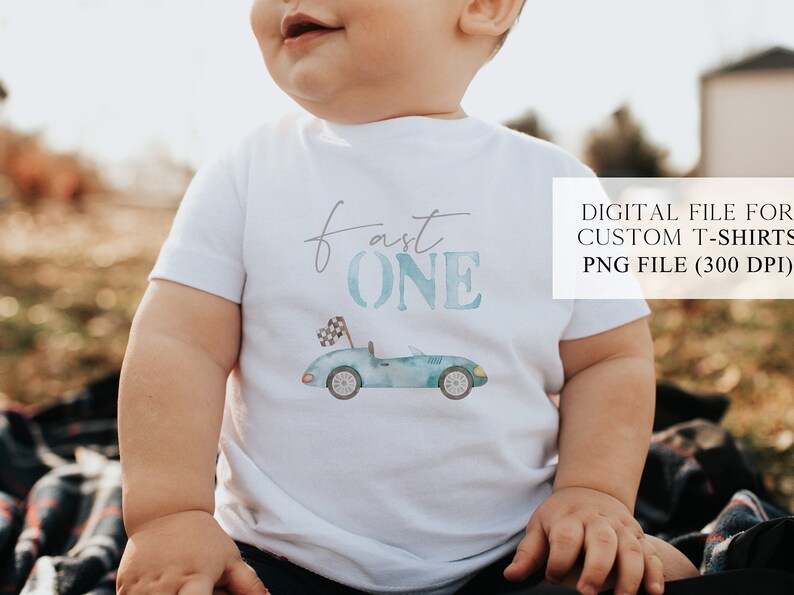 FAST ONE Race Car PNG Cut File Sublimation Print File Blue - Etsy