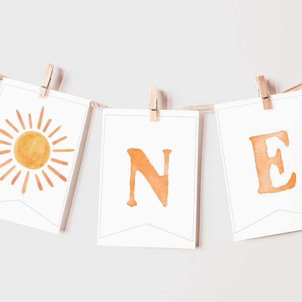 Sunshine Banner - Etsy