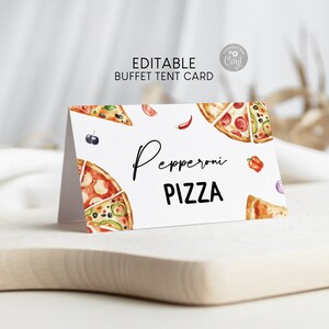 Editable Pizza Themed Birthday Party Bundle, Pizza Making Birthday ...