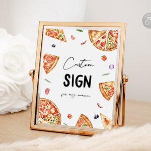 Editable Pizza Themed Birthday Party Bundle, Pizza Making Birthday ...
