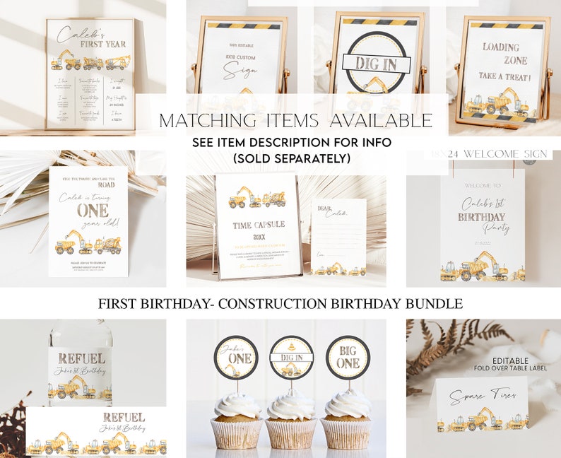 Construction Crew PNG: Birthday T-shirt Design (digital Download) - Etsy