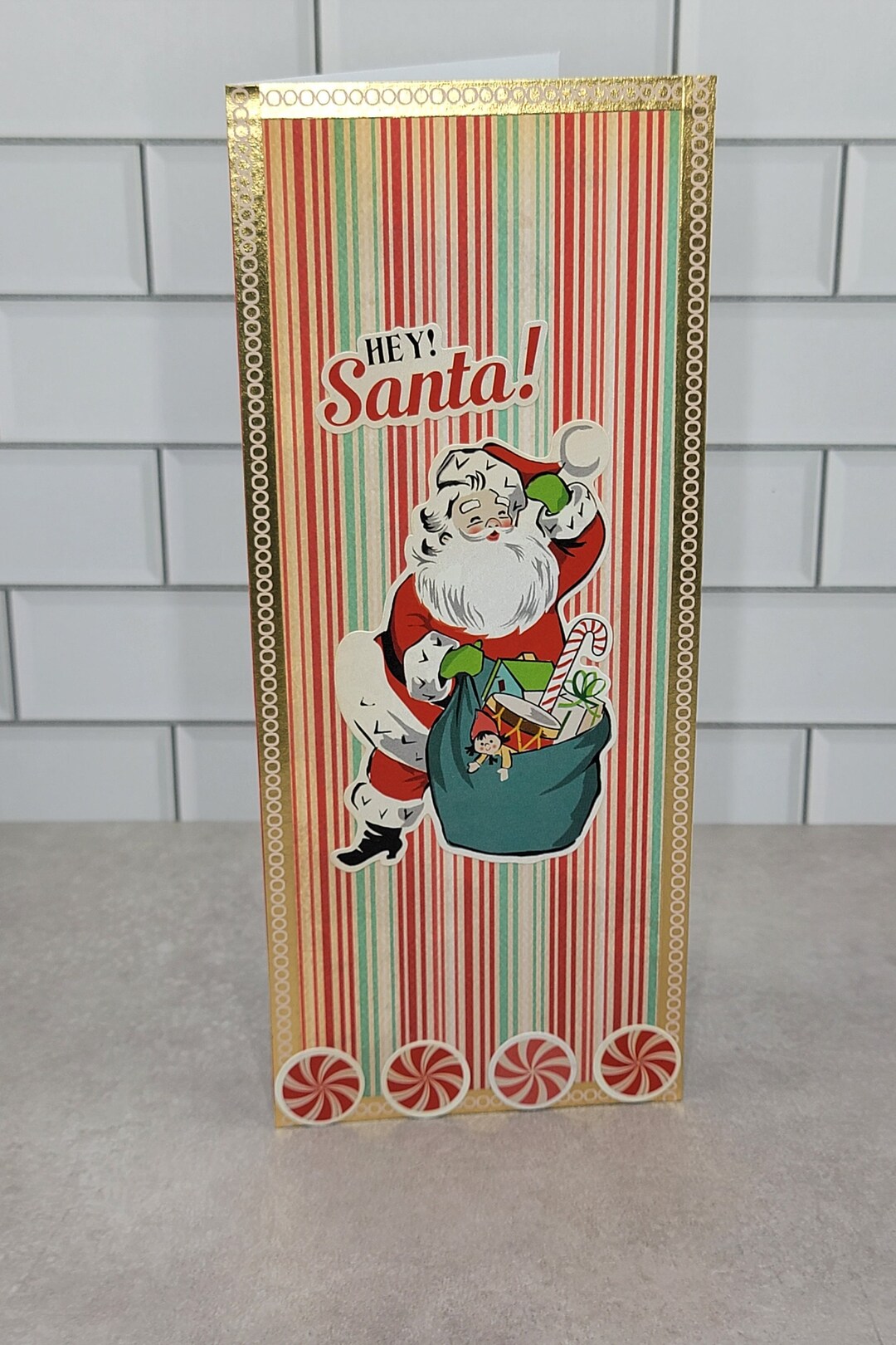 Tall Vintage Christmas Cards - Etsy
