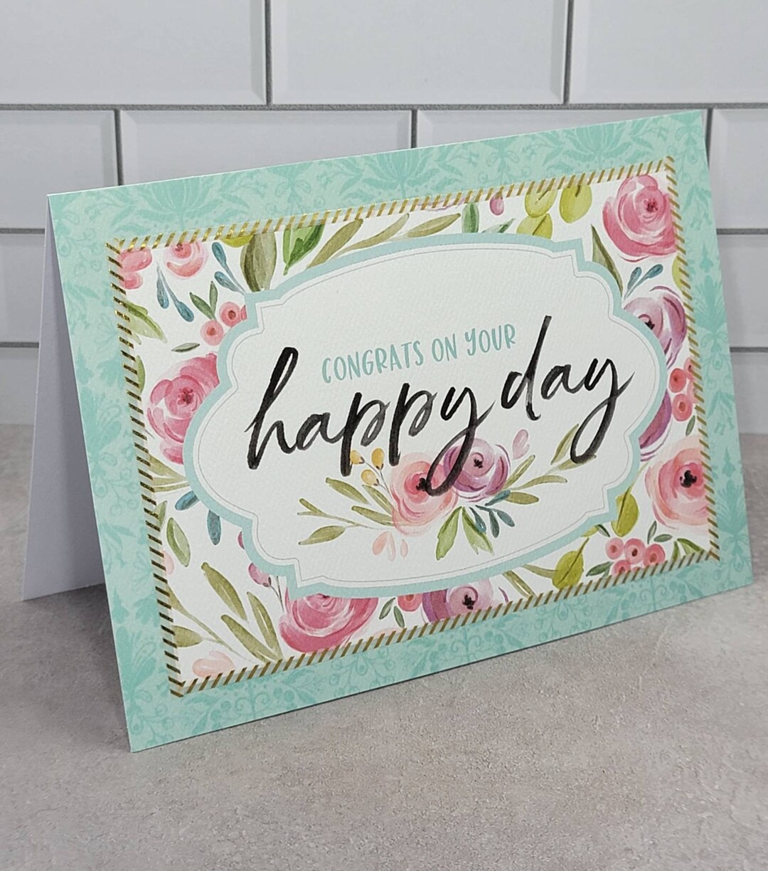 Congratulations/best Wishes Cards - Etsy